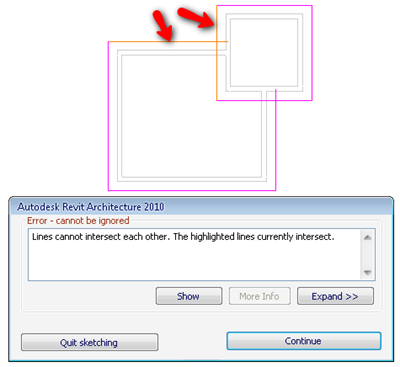 Revit Sketching Tricks – Closed Polygon | CADnotes